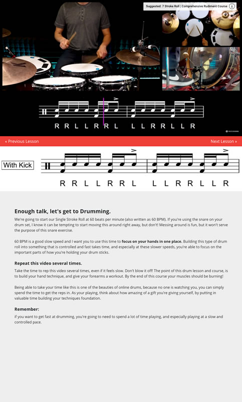 Free Drum Lessons Online